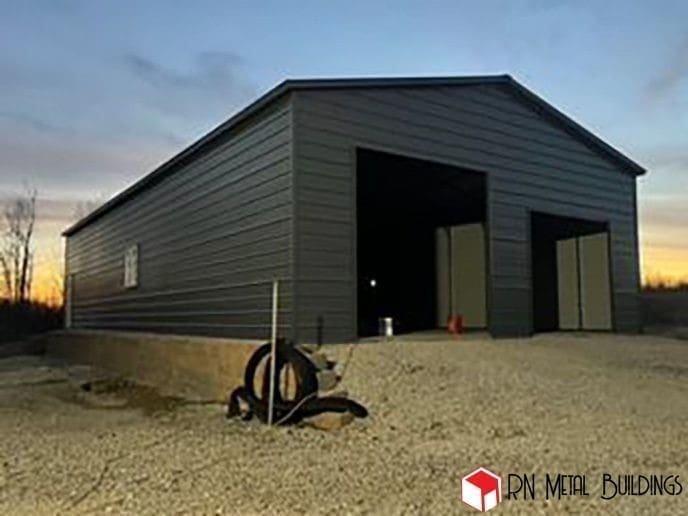 Metal Garage 30x81x14 RN METAL BUILDINGS Metal Garage 30x81x14 RN METAL BUILDINGS